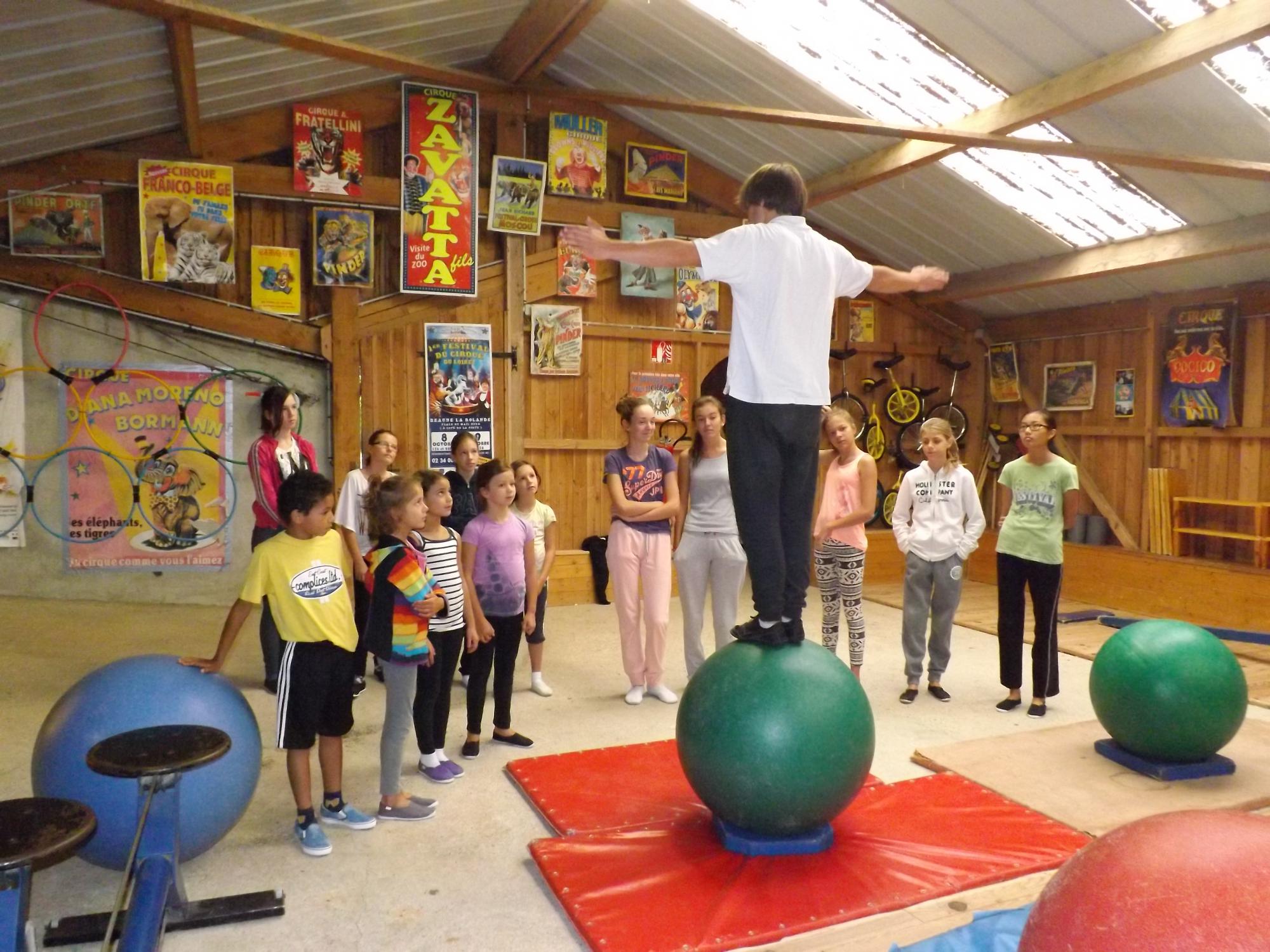 Classe cirque Yonne, Cirque Equestre de Cocico, expression corporelle ...